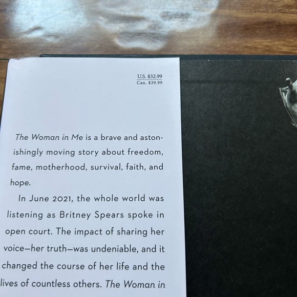 Other | Britney Spears Book The Woman In Me | Poshmark